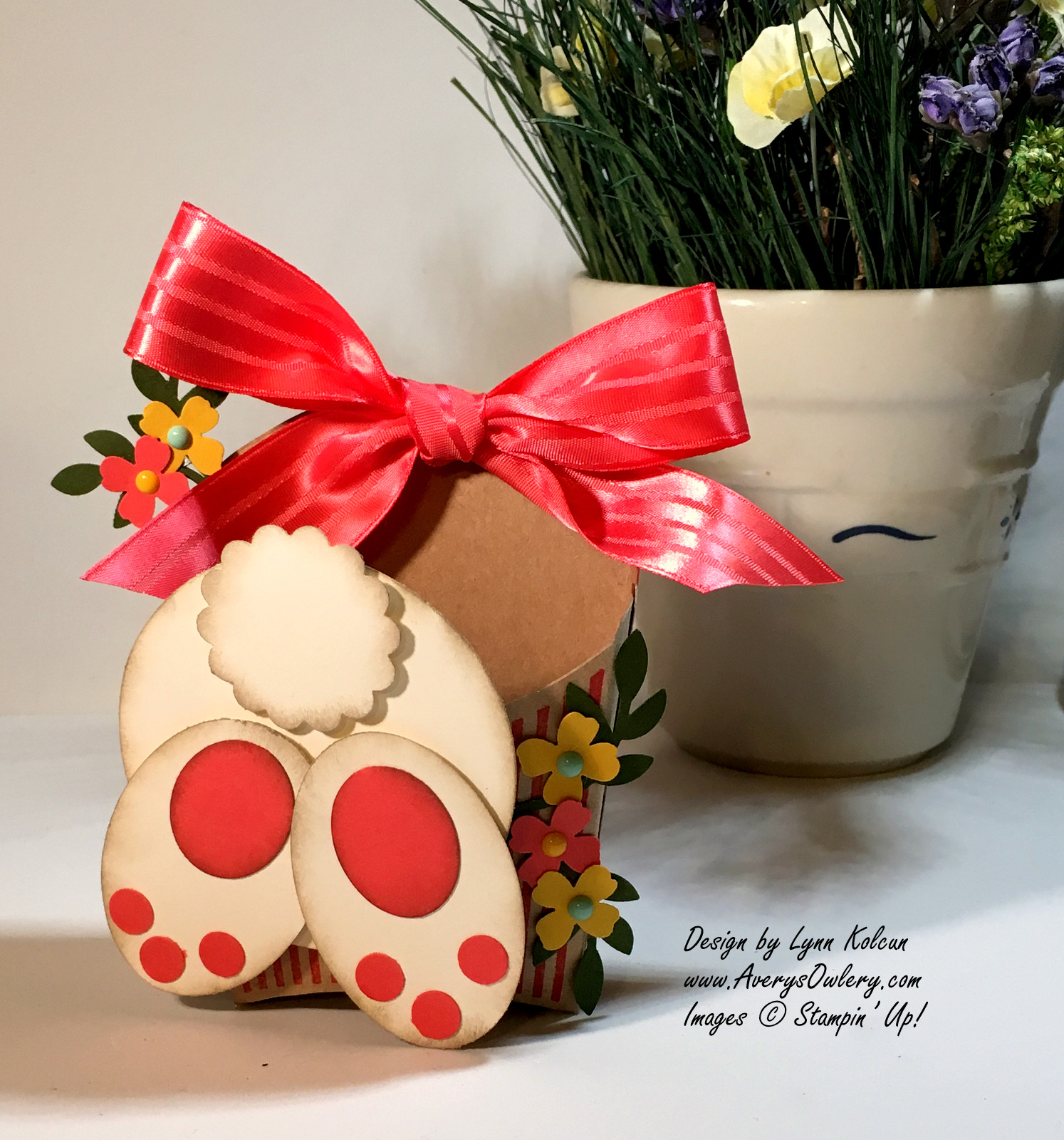 Easter Bunny Treats in a Fry Box - Avery's Owlery